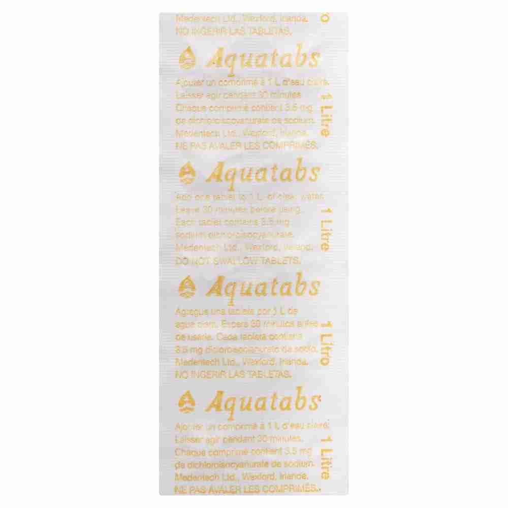 Aquatabs Water Purification Tablets 50 Tablets - Mega Marketplace