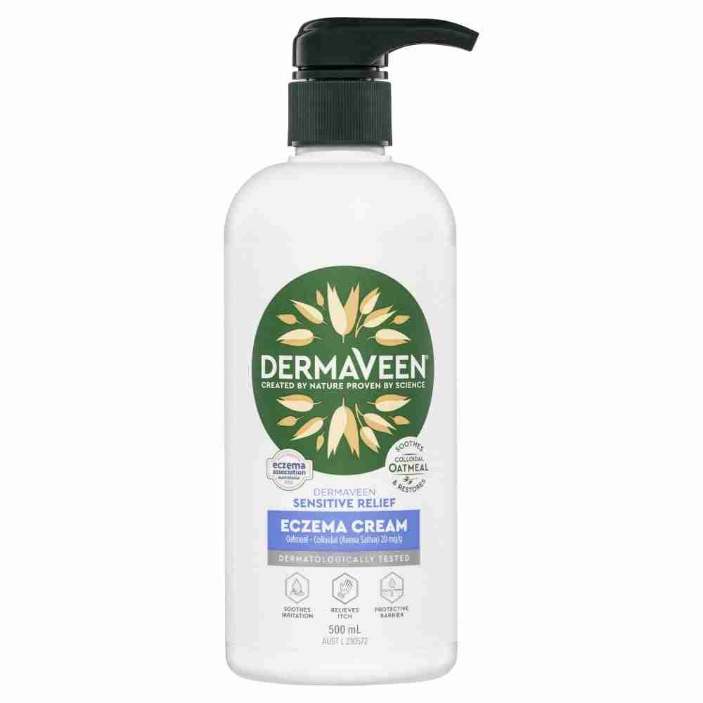 Dermaveen Sensitive Relief Eczema Cream 500ml - Soothing Care