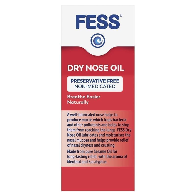 Fess Dry Nose Oil Nasal Spray 10ml - Moisturize & Soothe