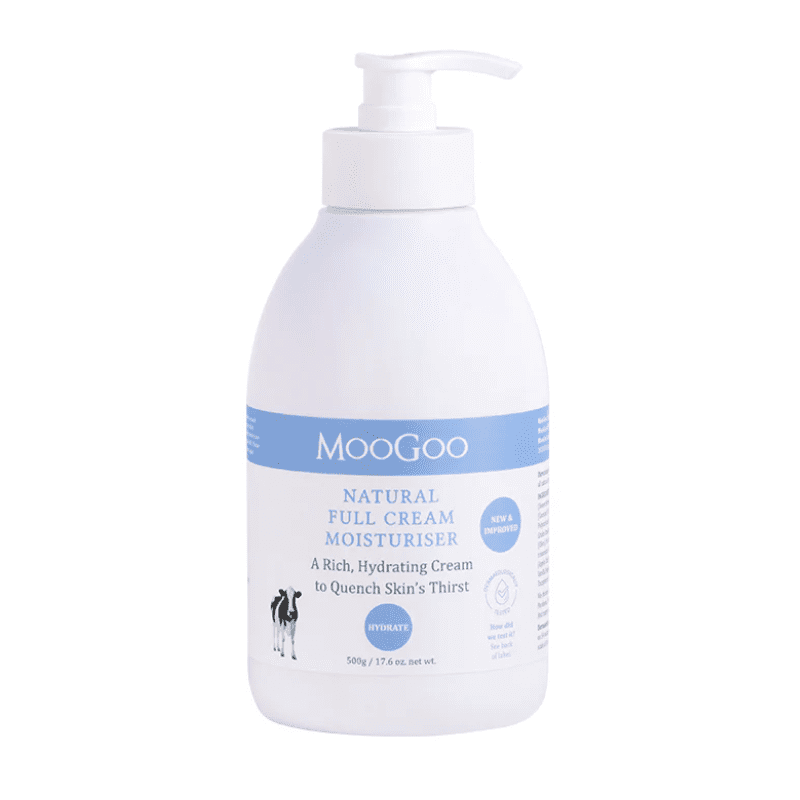 MooGoo Full Cream Moisturiser 500g - Hydrate Naturally