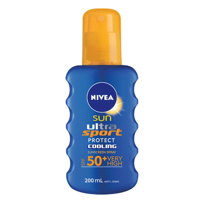 Nivea Sun Sunscreen Spray Ultra Sport SPF50+ 200ml - Mega Marketplace